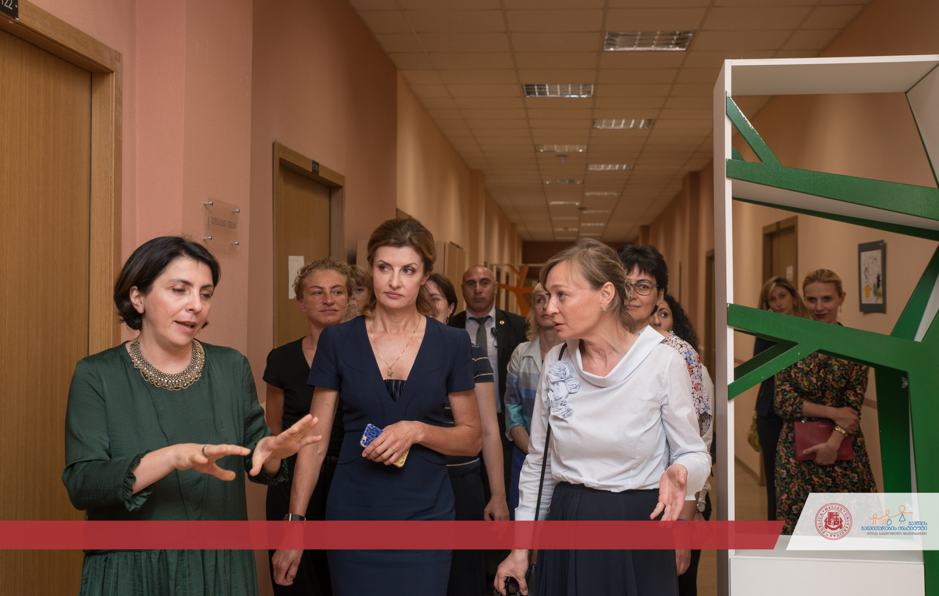 Ukraine’s First Lady at Child Development Institute – სიახლეების პორტალი